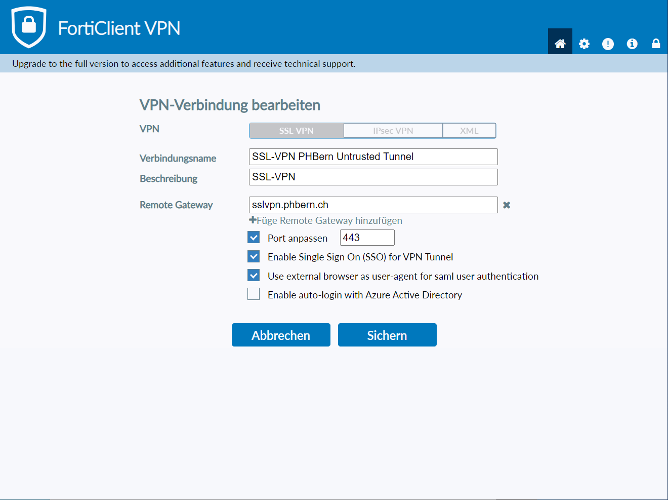 VPN Anleitung für Microsoft Windows